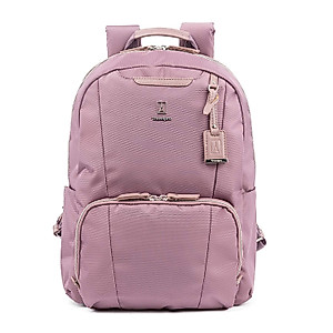 Travelpro Women's Maxlite 5 Laptop Backpack, Dusty Rose, Carry-on 15-Inch