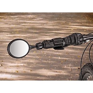 Schwinn Bike Mirror Accessory, Handlebar Mounts, Deluxe Mirror