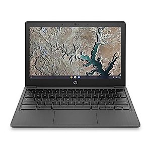 HP Chromebook 11-inch Laptop, Touchscreen, MediaTek MT8183, MediaTek Integrated Graphics, 4 GB RAM, 32 GB eMMC Storage, Chrome (11a-na0040nr, Ash Gray) (Renewed)