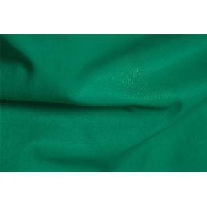 DELCARINO Men's Long Sleeve Button Up Shirts Solid Slim Fit Casual Business Formal Dress Shirt Green Large