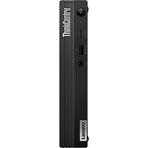 Lenovo ThinkCentre M75q Gen 2 11JN002MUS Desktop Computer - AMD Ryzen 5 PRO 5650GE Hexa-core (6 Core) 3.40 GHz - 8 GB RAM DDR4 SDRAM - 256 GB NVMe M.2 PCI Express SSD - Tiny - Black
