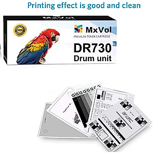 MxVol Compatible Drum Unit Replacement for Brother DR730 DR-730 DR 730 Up to 12,000 Pages use for HL-L2350DW DCP-L2550DW MFC-L2710DW MFC-L2750DW HL-L2395DW Printer (NO Toner) Black