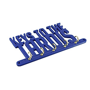 Dr. Who Doctor Who Tardis Key Rack Key Holder Jewelry Organizer 6" x 3" x 3/16"