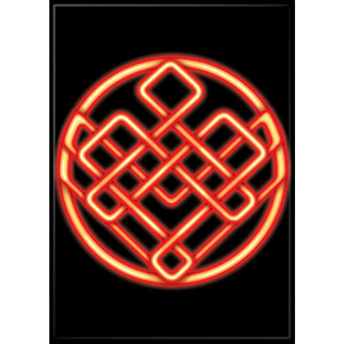 Ata-Boy Marvel Studios Shang-Chi Ten Rings Symbol 2.5" x 3.5" Magnet for Refrigerators and Lockers