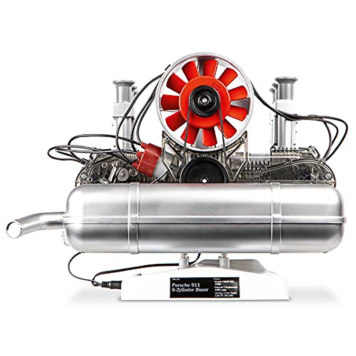 Franzis Porsche 911 Boxer Engine Model Kit - Porsche Museum Edition