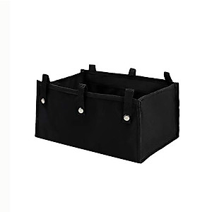 Under Seat Rollator Bag, Large Size Rollator Basket, Under Seat Bag or Tote for Four Wheel Rollator, Walker Underseat Replacement Medical Basket (Black)