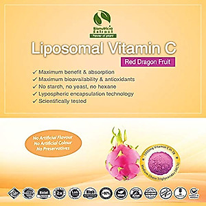 BIONUTRICIA EXTRACT Liposomal Vitamin C Dietary Supplement (2 Red Dragon Fruit + 1 Original Set)