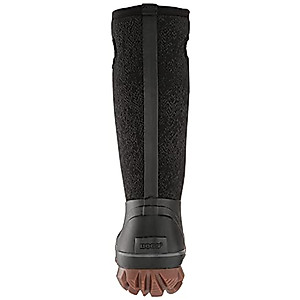 Bogs Womens Whiteout Boot Snow, Faded Print-Black, 10