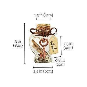 LUFFY Memento Jar, Container for Pet’s Furs, Nail Clippings and Ashes, Funeral, Souvenir and Gift Item, for Rabbit, Parrot, Dog & Cat