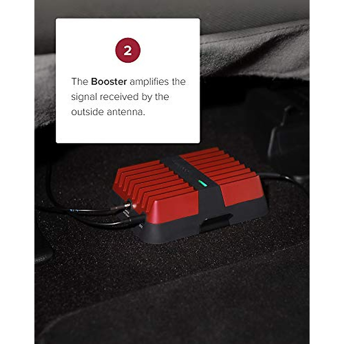 weBoost Drive Reach OTR - Cell Phone Signal Booster for Trucks and SUVs | Boosts 5G & 4G LTE for All U.S. Carriers - Verizon, AT&T, T-Mobile & more | Made in the U.S. | FCC Approved (model 477154)