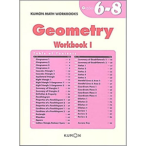 Kumon Geometry-Grades 6-8 (Kumon Middle School Math Workbooks) (Kumon Math Workbooks)