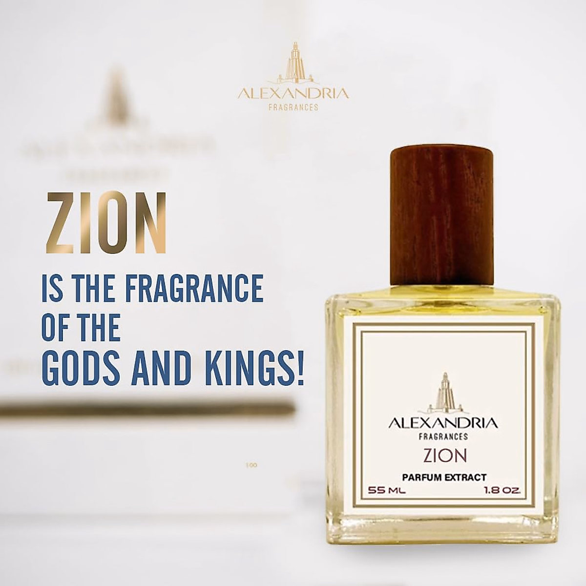 Alexandria Fragrances | Zion |Eau De Parfum | Inspired By R. Elysium | 60ml | The Scent of Divine Magnetism | Apple, Lemon & Lime, Grapefruit, and Exotic Herb Scent
