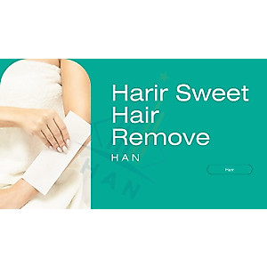 Sweet Packets Sugaring Sugar Wax Hair Removal 100% Natural Paste for Bikini, Legs, Arms, Back And Face Body Hair Remove 3 X 100 gm