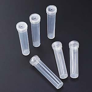 EXCEART 25pcs Single Flower air Plants carafes Florist Supplies Small Terrarium Waterbottle hydroponic Terrarium Plastic air hydroponic vase White 100pcs Water Tube