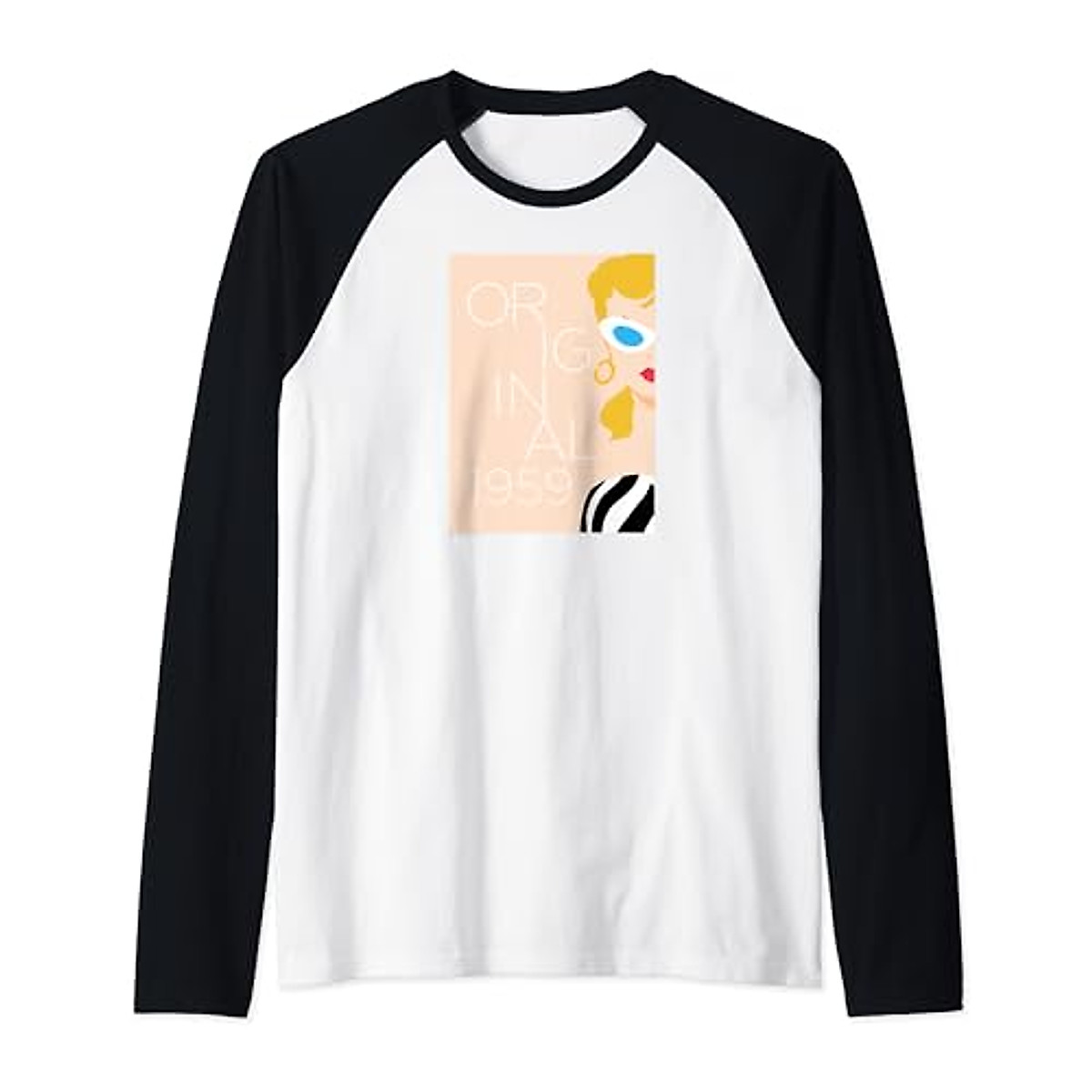 Barbie Original 1959 Raglan Baseball Tee