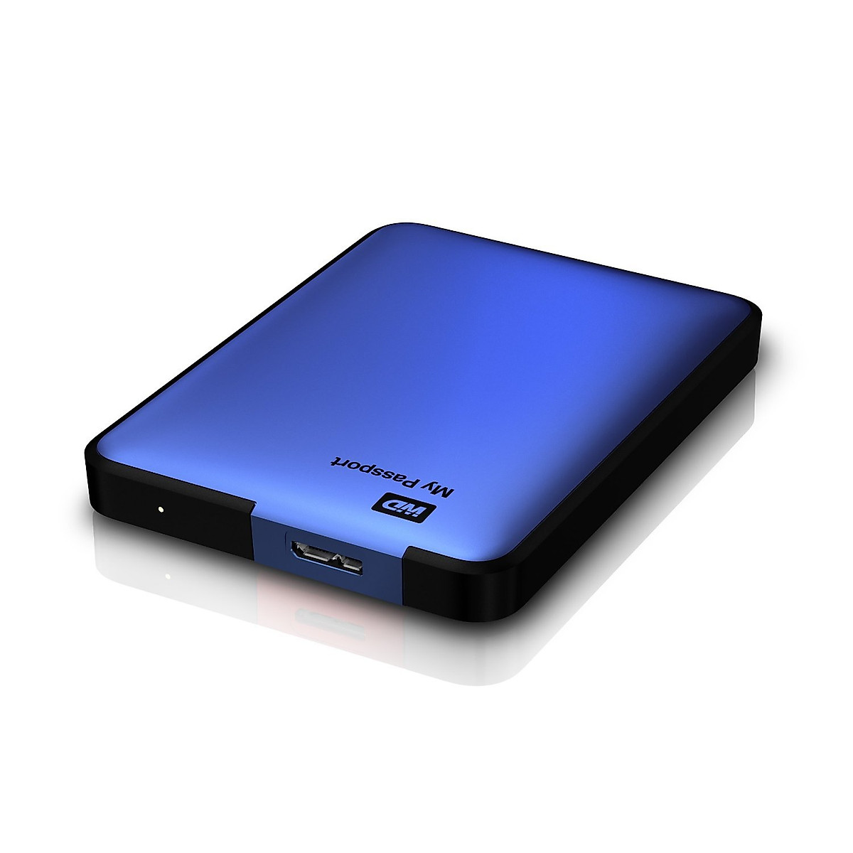 Western Digital My Passport Essential SE 1 TB USB 3.0/2.0 Ultra Portable External Hard Drive (Metallic Blue)