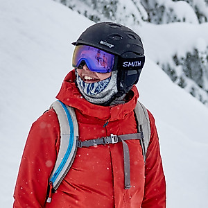 Smith Vantage Helmet for Women – Adult Snowsports Helmet with MIPS Technology + Zonal Koroyd Coverage – Lightweight Protection for Skiing & Snowboarding – Matte White, Medium