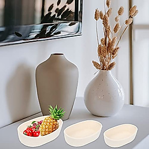 Cube Storage Bin 3pcs Cotton Rope Woven Storage Basket White Nesting Bins Sundries Organizing Basket Baskets Cat Box Gift Basket Empty for Home Office Decorative Tray