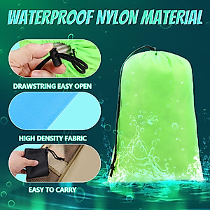 iMucci 24Pcs Drawstring Bag Waterproof sack Nylon Bag ditty bag for Gym Traveling, Hiking, Yoga, Shopping