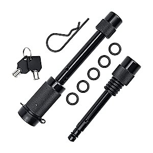Cenipar Trailer Hitch Coupler Locking Pin 1/2 Inch and 5/8 Inch Set for Truck Car and Boat Fits 1.25", 2" and 2.5" Receivers Class III IV Hitches Towing Locks
