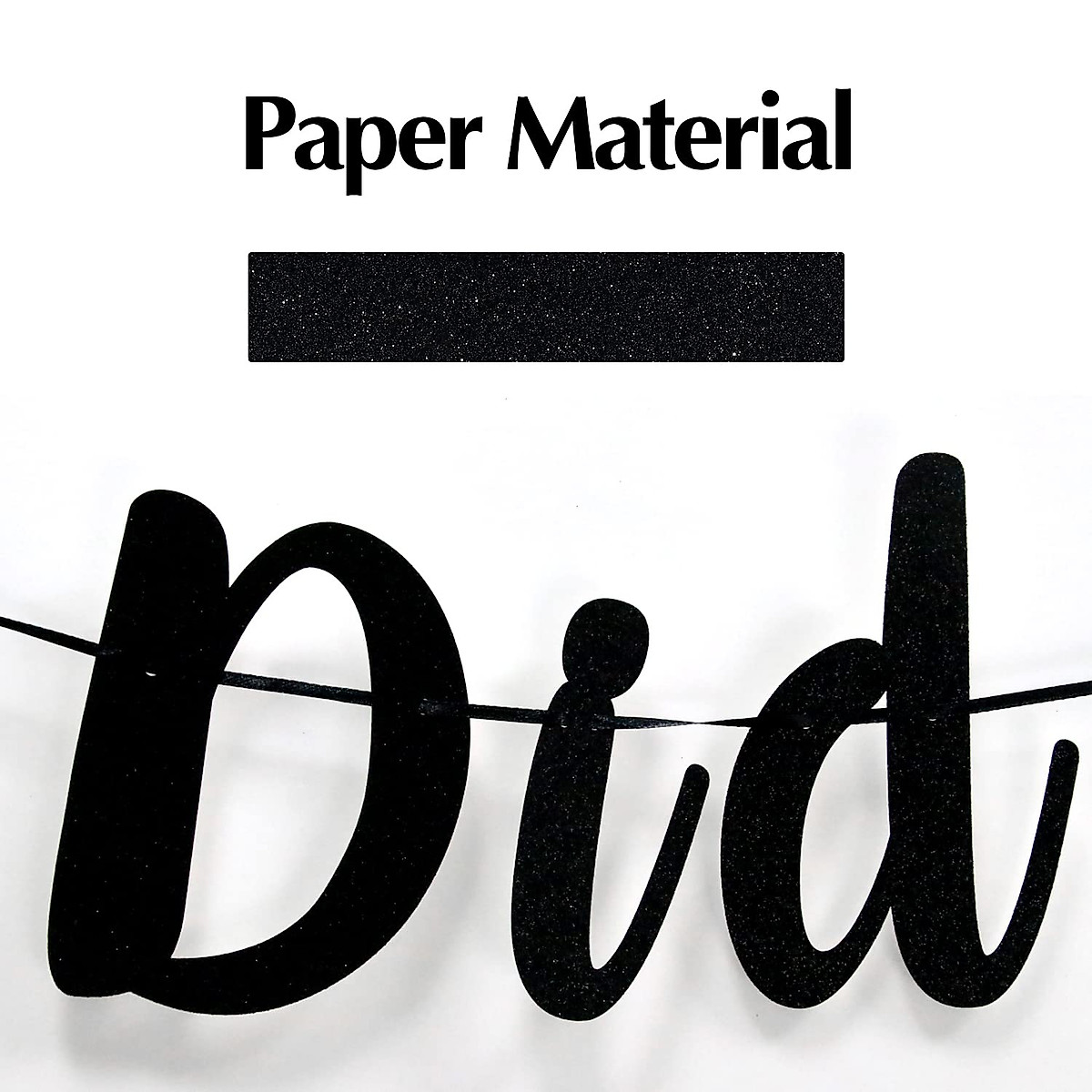 Black Glitter Holy Molar You Did It Banner, Future Dentist/Class of 2025/Congrats Dentist, 2025 Dental School Graduation Party Decorations Supplies