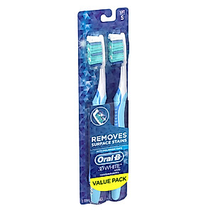 Oral-B Advantage 3D White Vivid Toothbrush Soft Twin (Pack of 3)