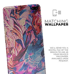 DesignSkinz Liquid Abstract Paint Remix V56 Protective Vinyl Decal Wrap Skin Cover Compatible with The Samsung Galaxy S20 (Screen Trim & Back Glass Skin)