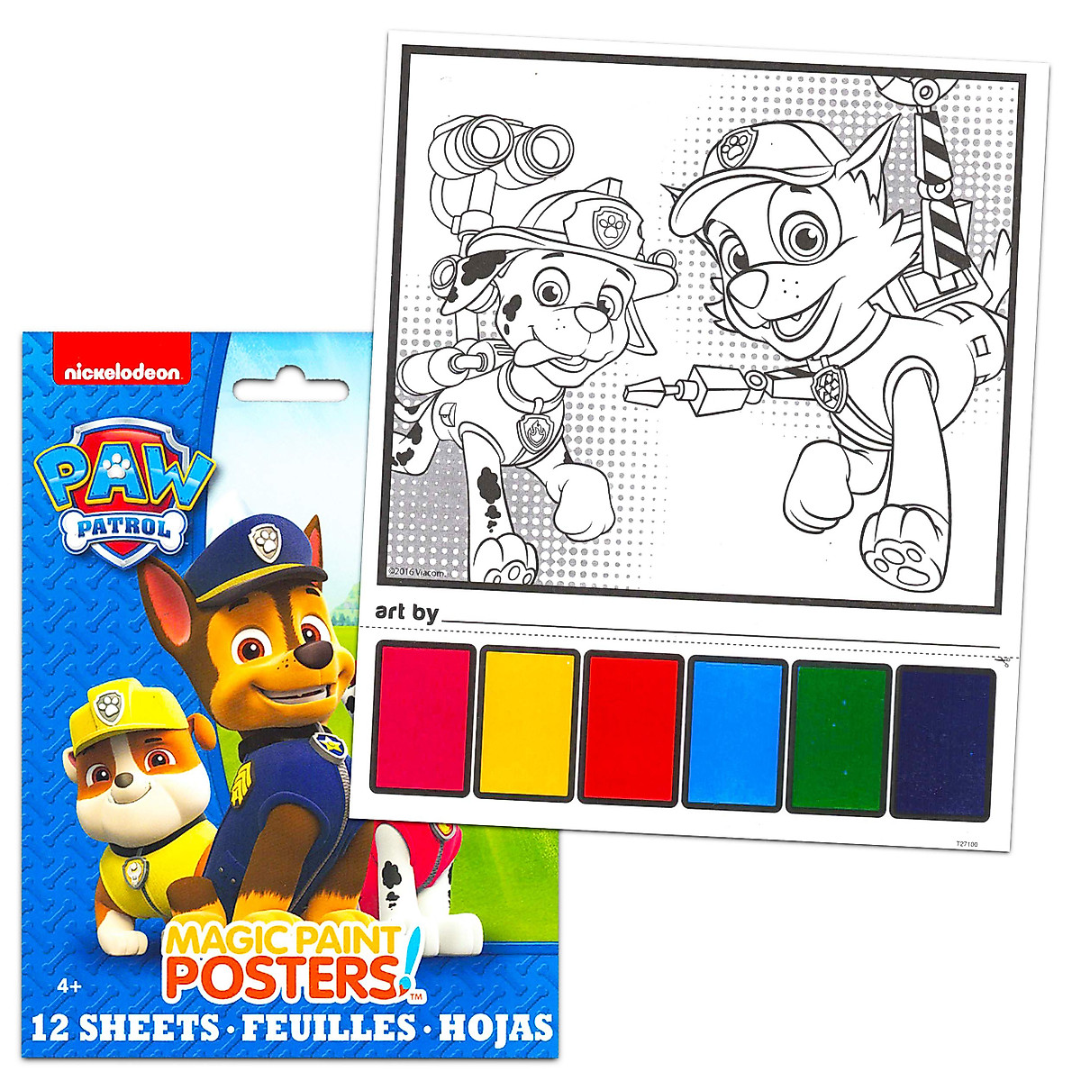 Paw Patrol Lunch Box Travel Activity Set ~ Insulated Paw Patrol Lunch Bag, Paw Patrol Coloring Posters, PJ Masks Stickers (Paw Patrol School Supplies Bundle) (Paw Patrol Lunch Box)