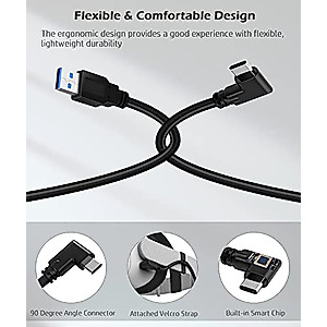 VOKOO Link Cable Compatible with Quest2, USB C 3.2 Gen1 High Speed Data Transfer & Fast Charging Cable, 20ft