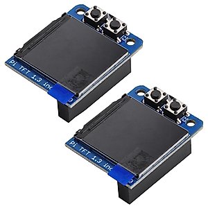 Mini PiTFT 1.3" LCD Display 240x240 TFT Add-on for Raspberry Pi 3.3V SPI ST7789 3.3V SPI ST7789 Full Color(Pack of 2PCS)