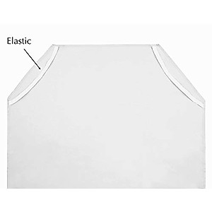 Cot Sheets for Daycare Standard Size-Pack of 12 Daycare for Toddler and Preschoolers Cot Bed Fitted Sheets for Daycare Cots-Daycare Mat Sheet-White Toddler Daycare 23" x 51"