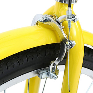 Iglobalbuy Adult Tricycles 26 Inch 7 Speed 3 Wheel Bikes for Adult Tricycle Trike Cruise Bike Large Size Basket for Recreation, Shopping