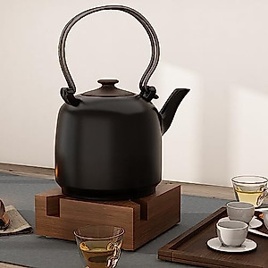 Teapot Warmer - Tea Pot Warmer for Camping and Traveling - Buffet Server and Warmer - Candle Food and Teapot Warmer, 6.0" (Pattern 2)