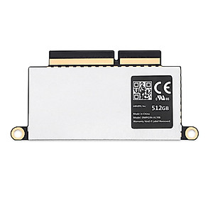 HRUIYL 512GB NVMe PCle SSD 3D TLC Flash Hard Drive with Tools for Upgrade 2016 2017 13" MacBook PRO A1708（EMC 2978/3164 Non-Touch Bar Models(Late 2016-Mid 2017 Year) (512GB)