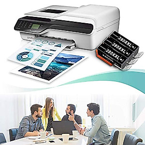 GREENBOX Compatible Ink cartridges Replacement for Canon 280 PGI-280 PGI-280XXL 280XXL for Canon PIXMA TR7520 TR8520 TS6120 TS6220 TS8120 TS8220 TS9120 TS9520 TS6320 Printer (3 Large Black)
