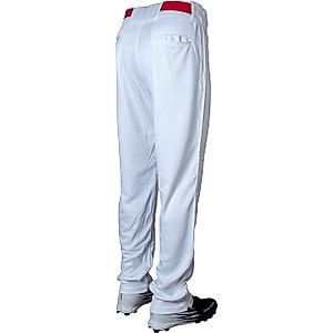 Rawlings | LAUNCH SERIES Full Length Baseball Pants | Adult Large | White