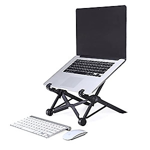SJYDQ Portable Stand Folding Portable Adjustable Laptop Stand Notebook Holder Bracket