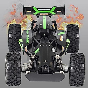 HEBXMF Remote Control Car,2.4 Shock Absorption Off-Road Climbing RC Vehicle,2WD High-Speed Drift RC Truck,Electric Drift Racing,Hobby Toy Car, Gifts for Children