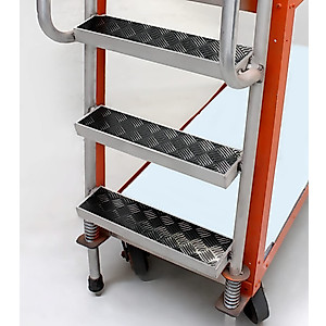 Industrial Utility Diamond Plate Metallic Black Chrome Finish Vinyl Wrap Underlayer Sheet Adhesive Roll for Shelves Walls Flooring (17.8 inches x 10ft)