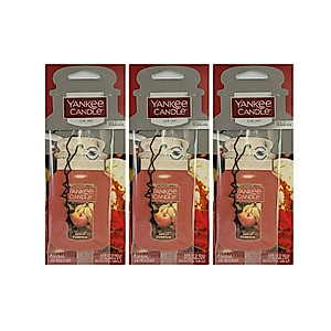 Yankee Candle Fall/Autumn Holiday Car Jar Paperboard (Apple Pumpkin 3 Pack)