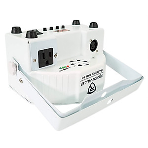 RockvilIe BATTERY PAR 50 White Church Stage Design Rechargeable Wash Up-Light