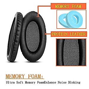 Replacement Ear Pads Ear Cushion Compatible with Sony MDR-ZX770BN ZX780DC Headphones Repair Parts