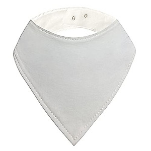 MODERN BABY 4 Pack Bandana Bibs for Girls Absorbent Drooler Baby Bibs, Yellow