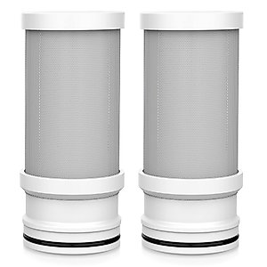 Vortopt NSF Certified Replacement for T1-ACF/T2-ACF Faucet Water, 6-7 Months Lifetime, Reduces Chlorine, Taste and Odor T1/T2 Filter(2 PACK)