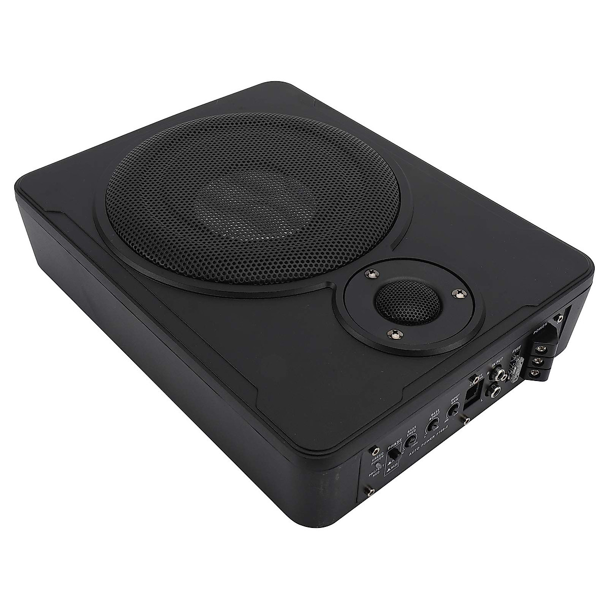 Patioer 8" 600w Car/Truck Audio Slim Under-Seat Powered Subwoofer Sub Bass Speaker Kit