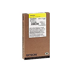Epson UltraChrome K3 Ink Cartridge - 220ml Yellow (T606400)