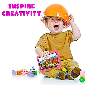 Contixo Kids Tablet V8, 7-inch HD, Ages 3-7, Toddler Tablet with Disney E-Bookd, Parental Control - Android 11, 32GB, WiFi, Learning Tablet for Children w/ 50 Disney Storybooks Apps (Value $200), Pink