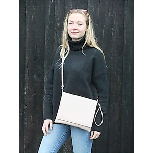 LONI Womens Clutch Purse Shoulder Crossbody Wristlet Bag