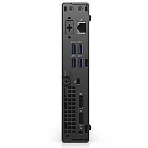 Dell OptiPlex 7080 MFF Business Micro Desktop Computer, Intel Hexa-Core i5-10500T up to 3.8GHz (Beat i7-8700T), 32GB DDR4 RAM, 1TB PCIe SSD, WiFi 6, Bluetooth 5.1, Weight Only 2.87lb, Windows 10 Pro