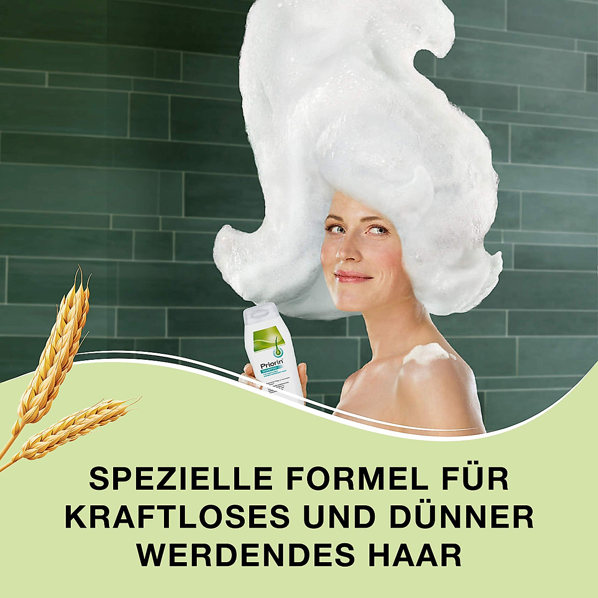 Bayer Priorin Shampoo Shampoo for Hair Loss Dry and Normal Hair 200ml/6.8oz